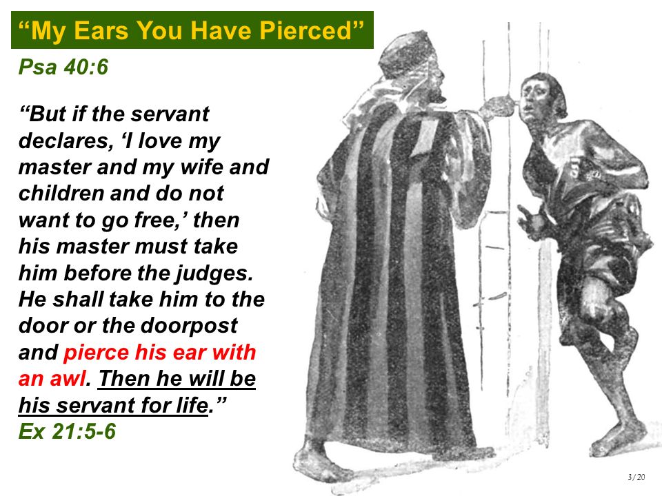 Pierced Ears The Ministry Of The Awl Alaska Bible Teacher